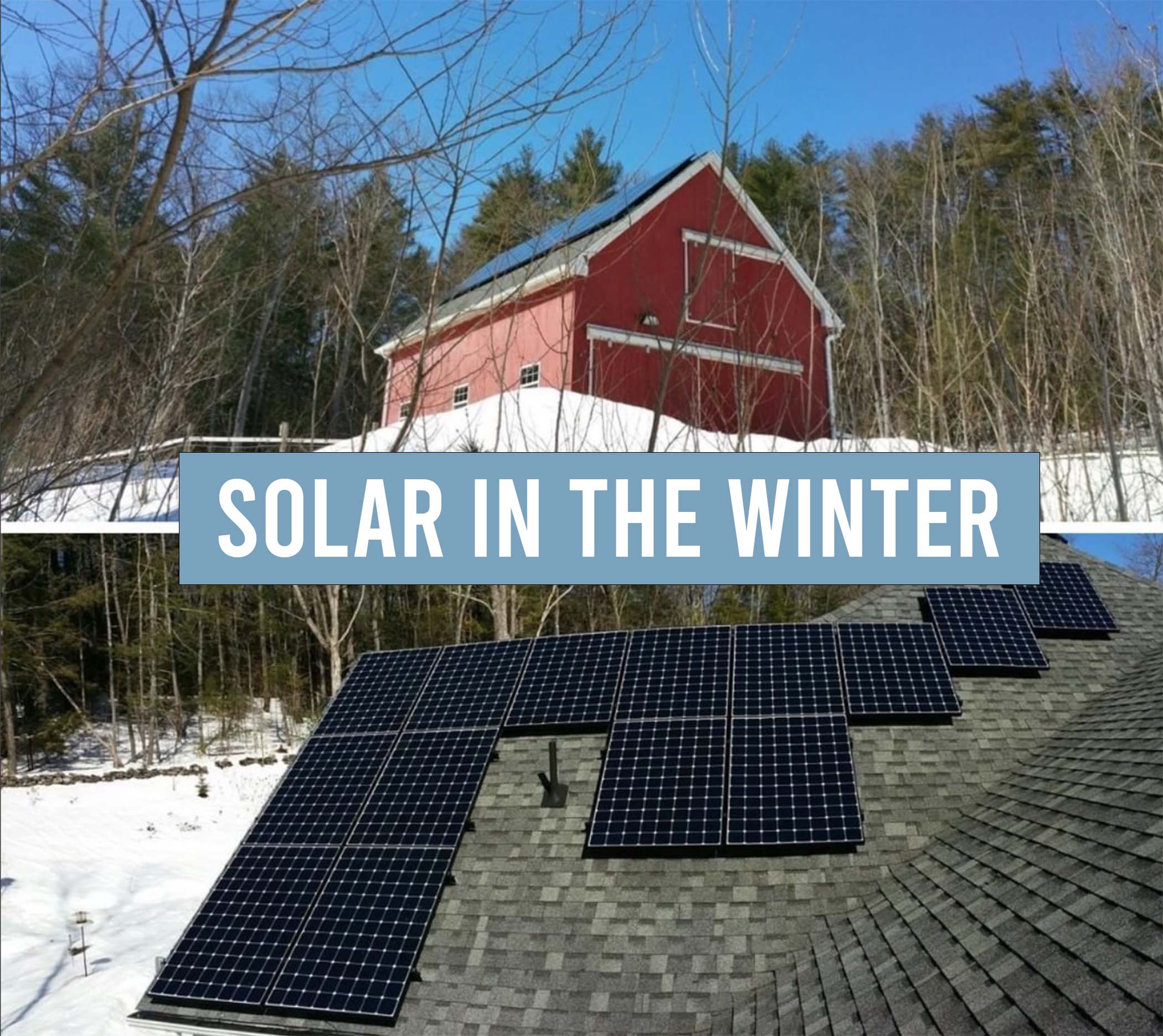 Solar in the Winter - SGE Solar
